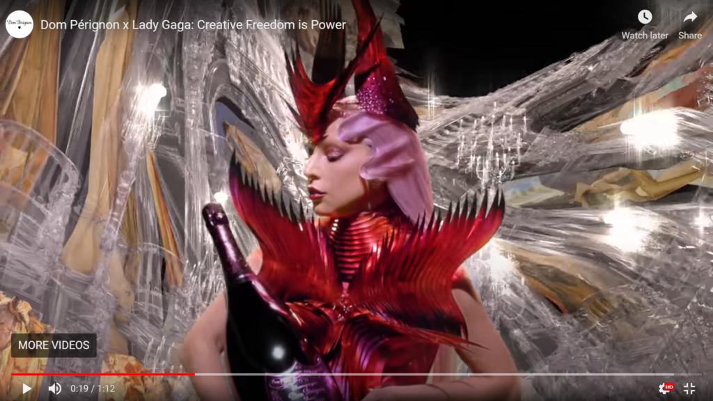 Lady Gaga & Dom Pérignon: The Queendom – Dawnamatrix