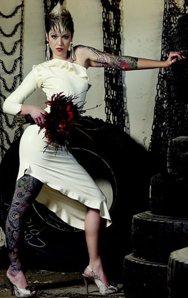 Asymmetrical Gown – Dawnamatrix